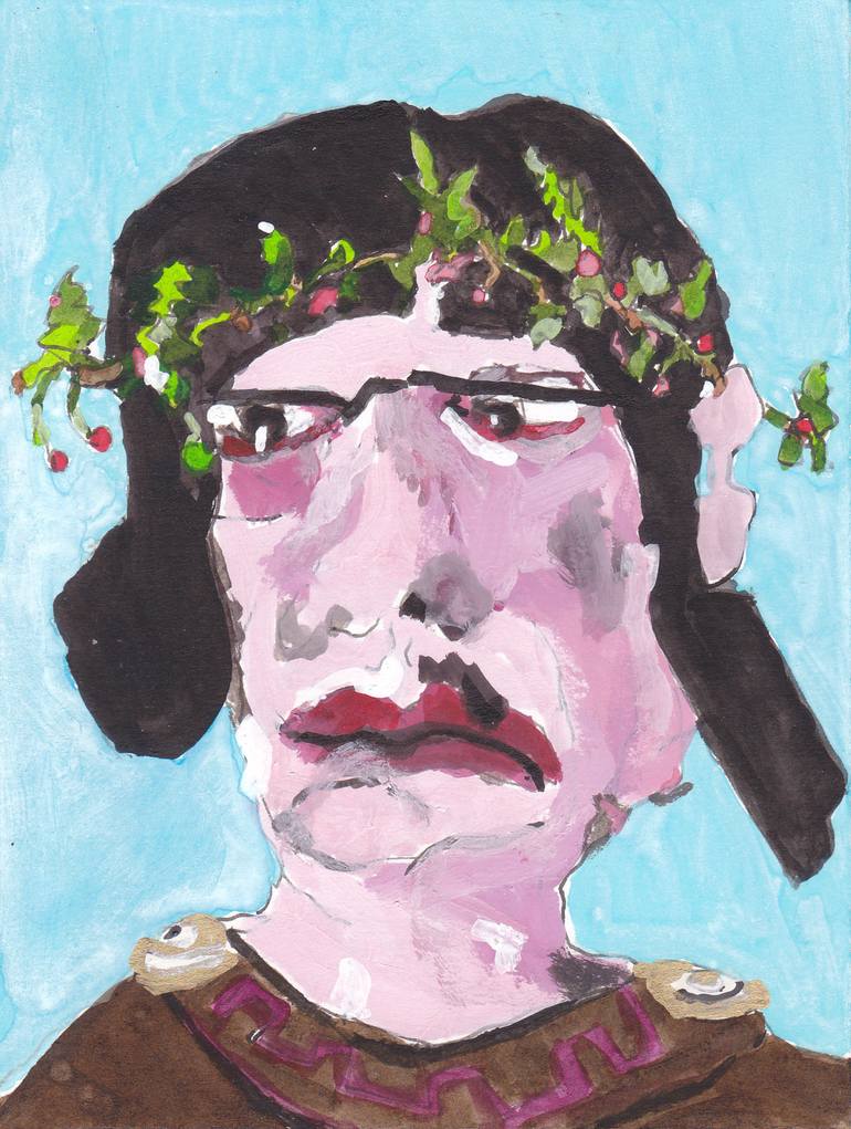 Beautiful italian woman Drawing by patrick szymanek | Saatchi Art