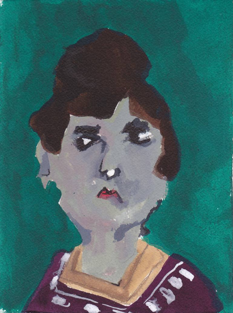 Homage to Henri Matisse, Portrait of Lorette Drawing by patrick ...