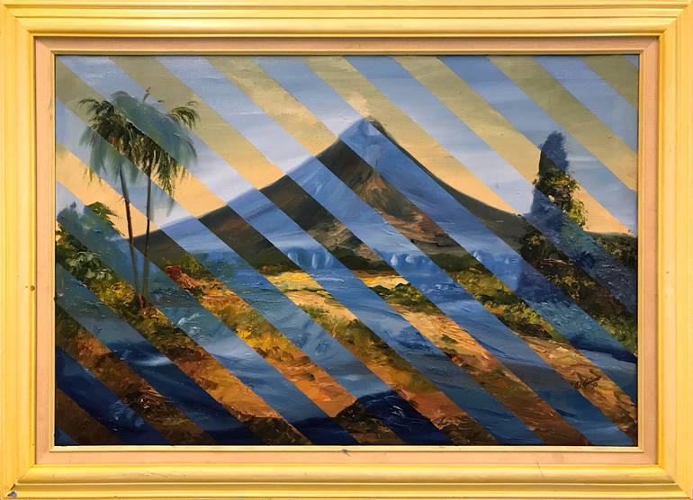 Fiji Inverted Painting by The Most Famous Artist | Saatchi Art