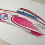 Dream Car Drawing by Artyom Konstantinov | Saatchi Art