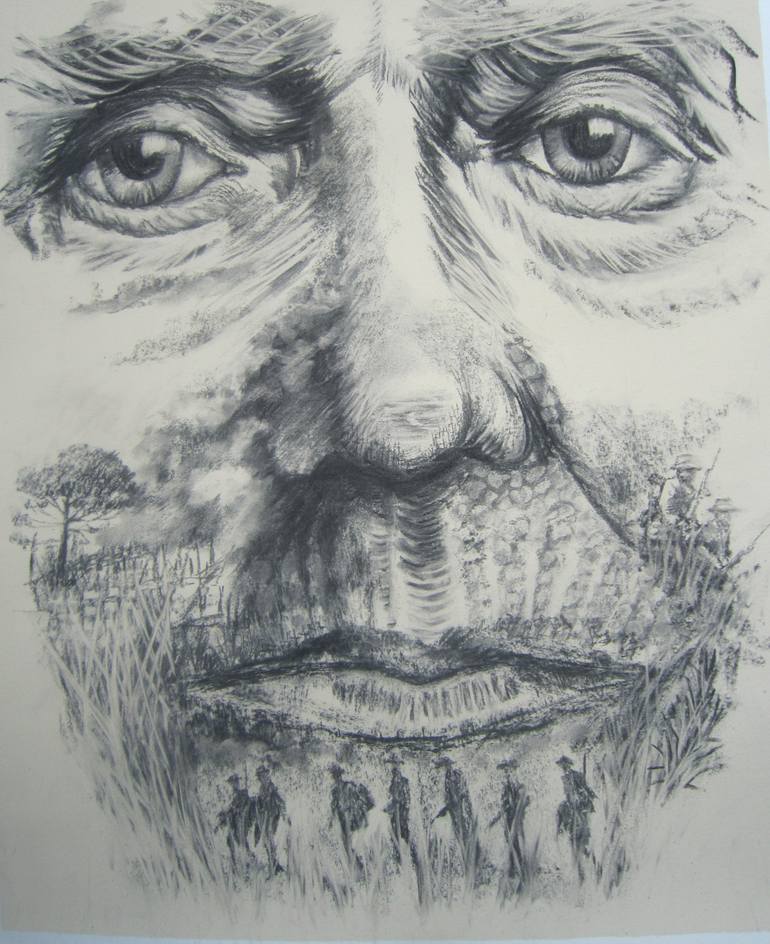 Fearless Drawing by Robyn Ross | Saatchi Art