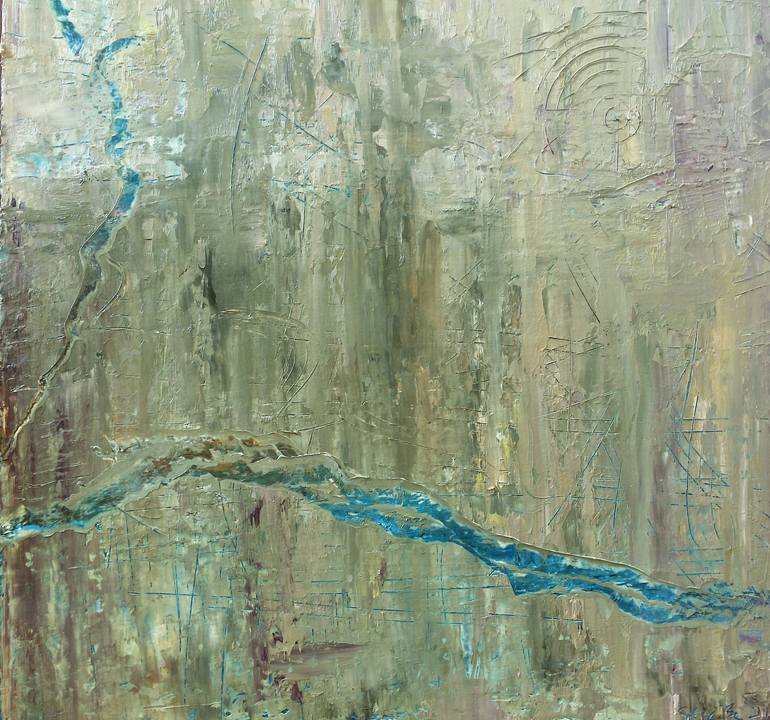 The Cartographer's Desk Painting by Steven Ellis | Saatchi Art