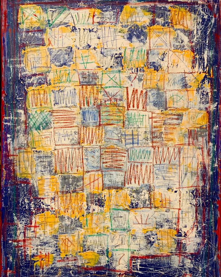 Unfamiliar Story Painting by Senem Erseven | Saatchi Art