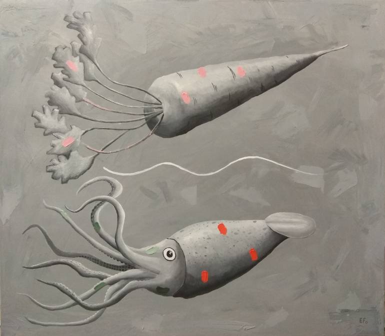 Reflexing Painting by Evgeny Fomichev | Saatchi Art