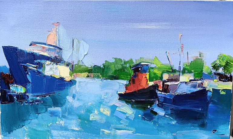 North. Fresh Air. Painting by Ruslan Khais | Saatchi Art