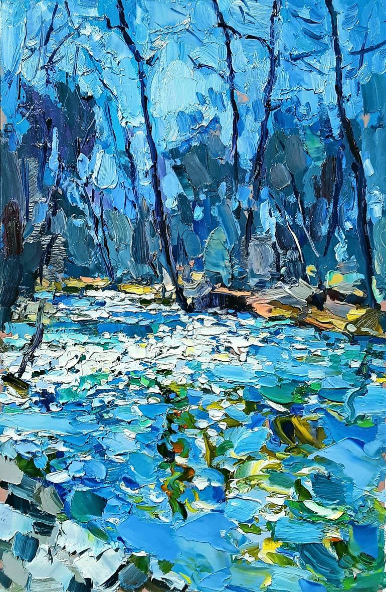 March Painting by Ruslan Khais | Saatchi Art