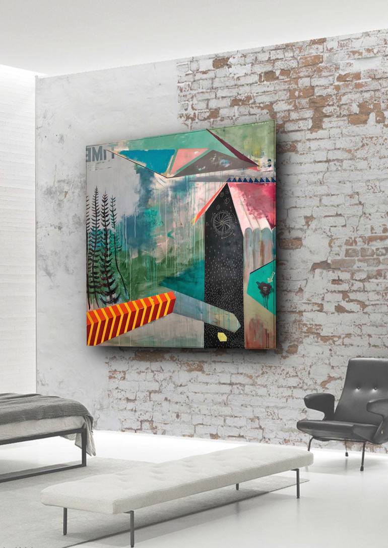 re constructive manifest of a functional upgrade Painting by marcio ...