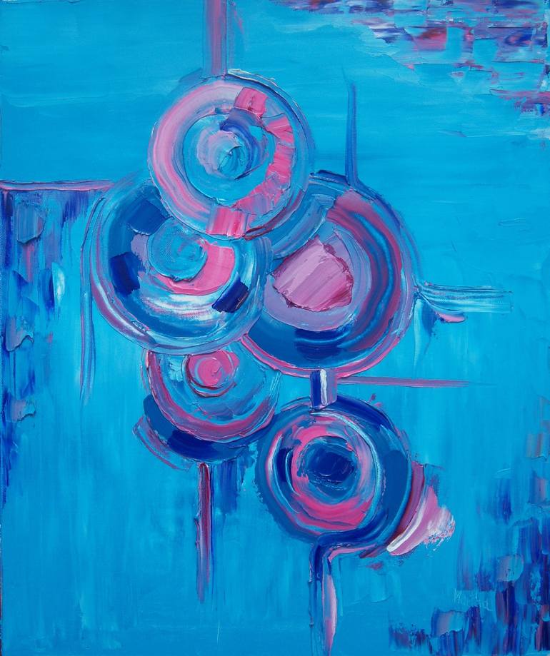fleurs si pha Painting by Martha Melikian | Saatchi Art