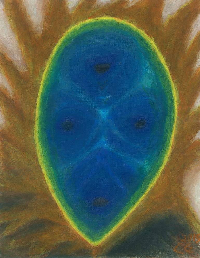 Angel of Death Painting by Van Grow | Saatchi Art