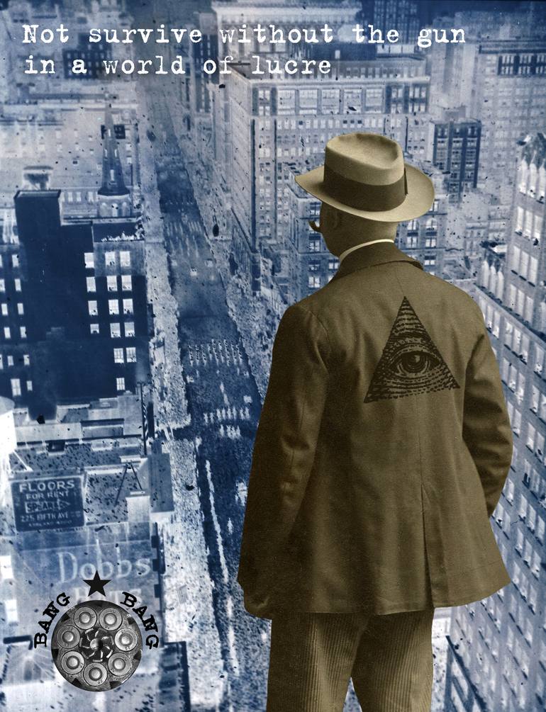 World of lucre Collage by Timur Timofeev | Saatchi Art