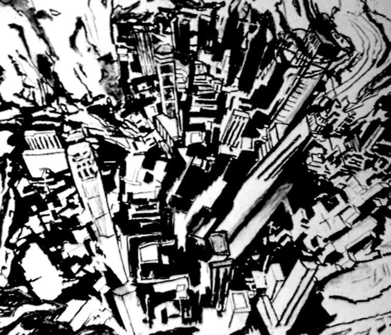 Maelstrom Drawing by Elizabeth Lake | Saatchi Art