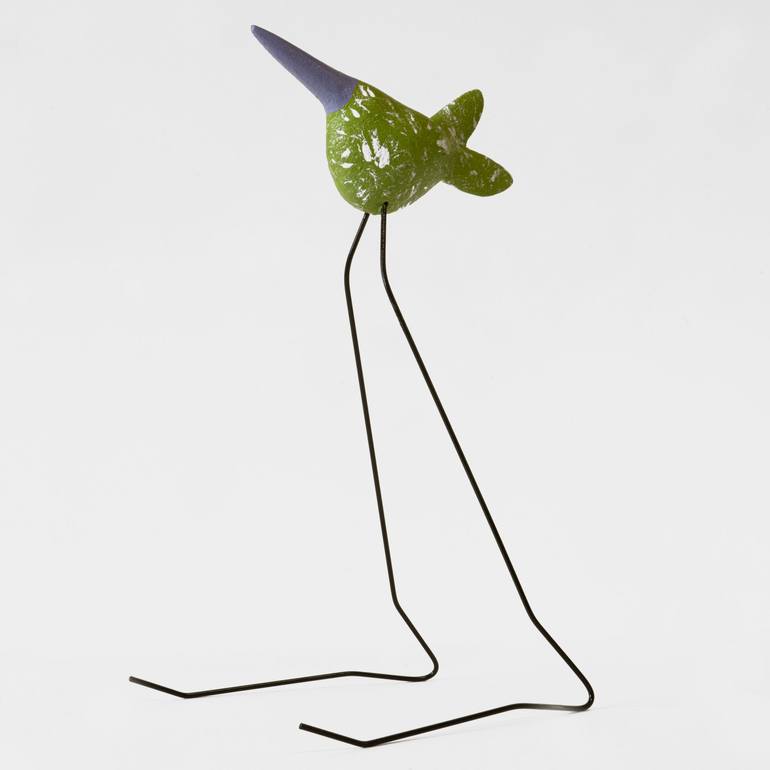 Lovebirdy 02 Sculpture by Wim Heesakkers | Saatchi Art