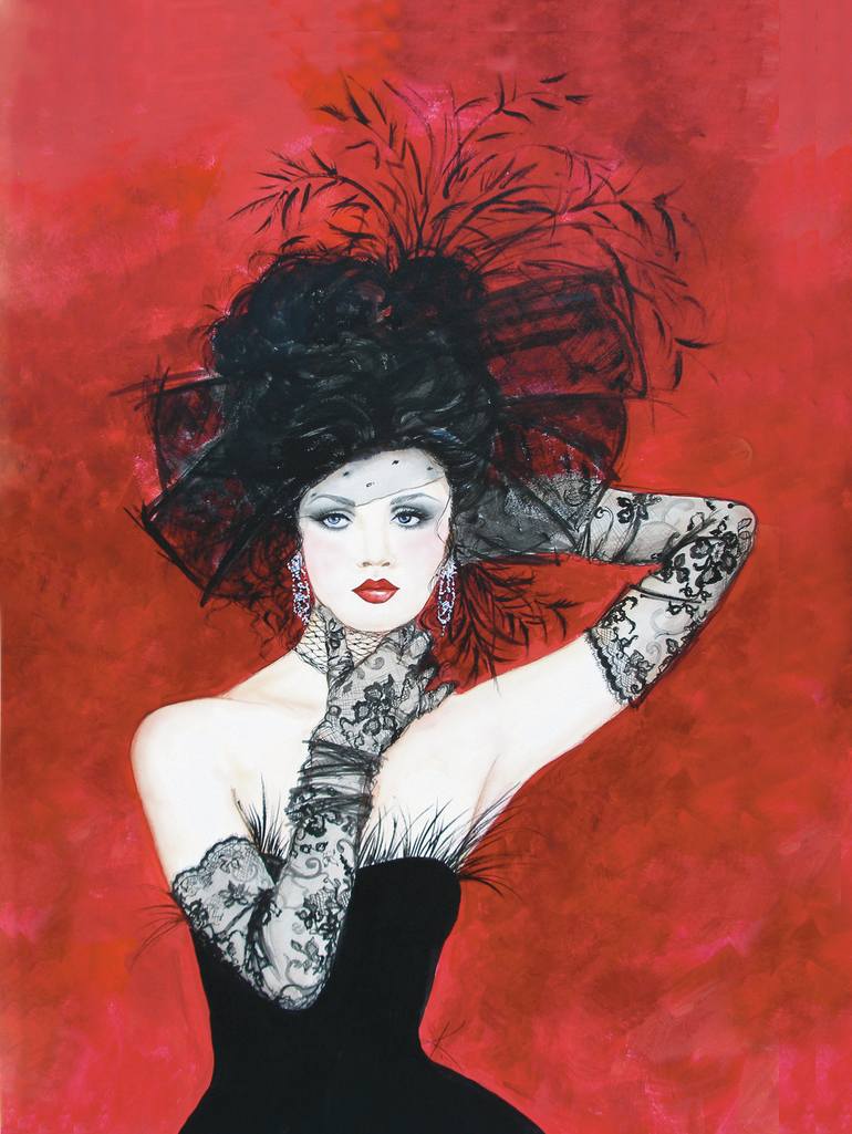 Antonelle Painting by Kay Robinson | Saatchi Art