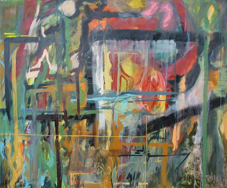 Sea Beam Painting by Chelsea Hughes | Saatchi Art