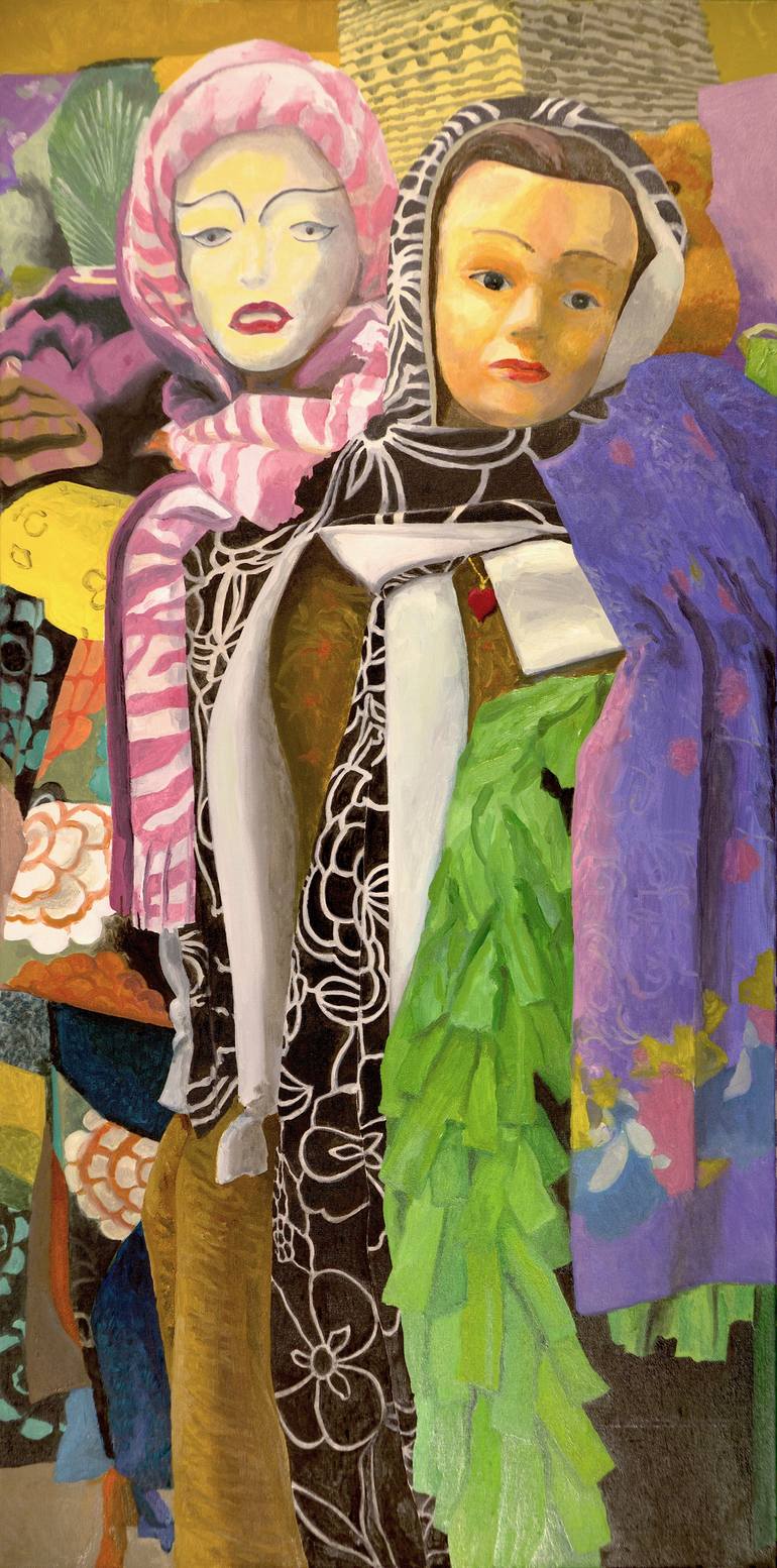 All Dressed Up, No Place to Go. Painting by Robert Bowden | Saatchi Art