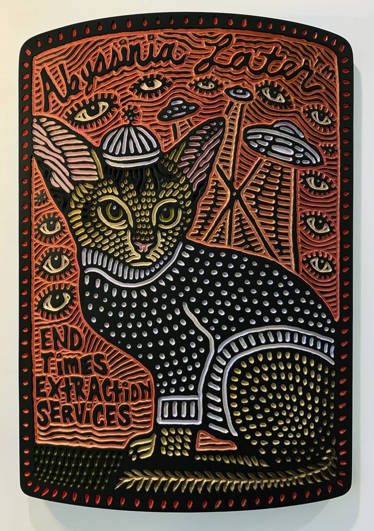 Abyssinia Later / End Times Extraction Services Mixed Media by Lisa ...