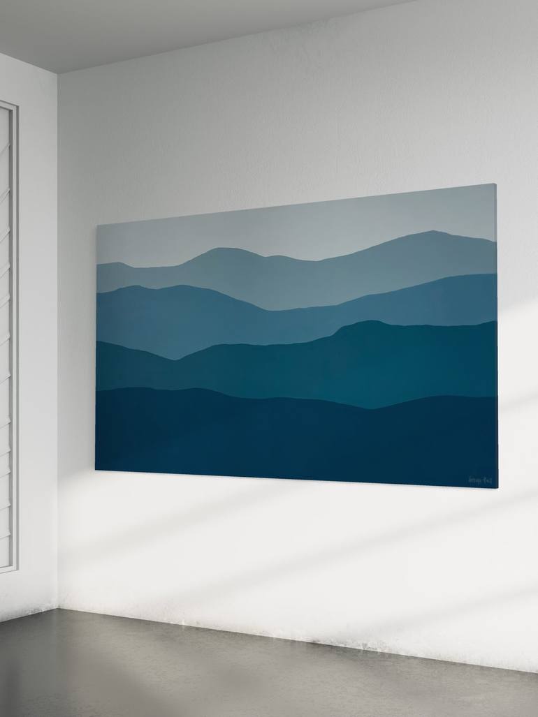 Gradual Elevation Painting by George Hall | Saatchi Art