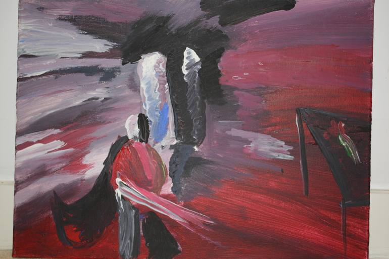 Phantom makes his first appearance Painting by rosie harland | Saatchi Art