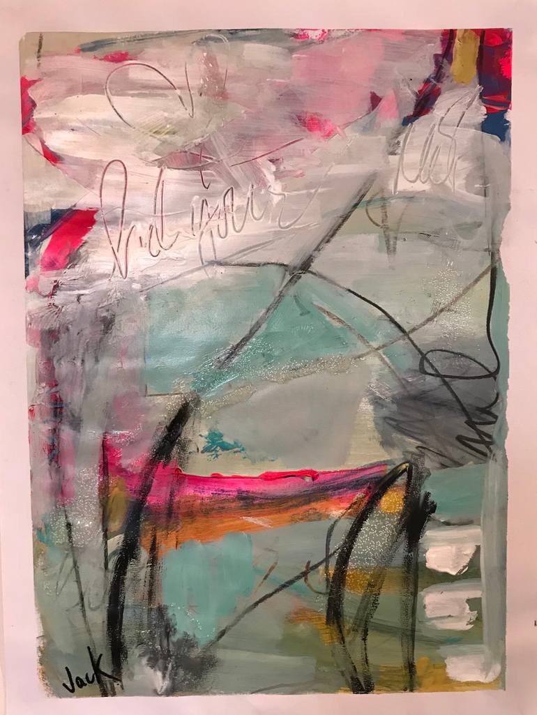 Rainbow Love Painting by Jackie Impey | Saatchi Art