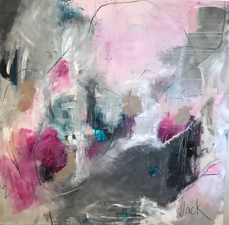 Modern Love Painting by Jackie Impey | Saatchi Art