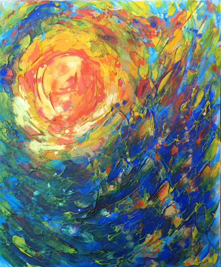 Evening Sun Painting by Michael Bittle | Saatchi Art