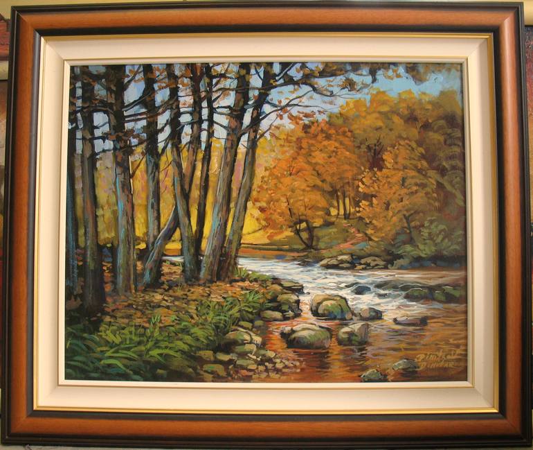 landscape Painting by Dimitar Dimitrov | Saatchi Art