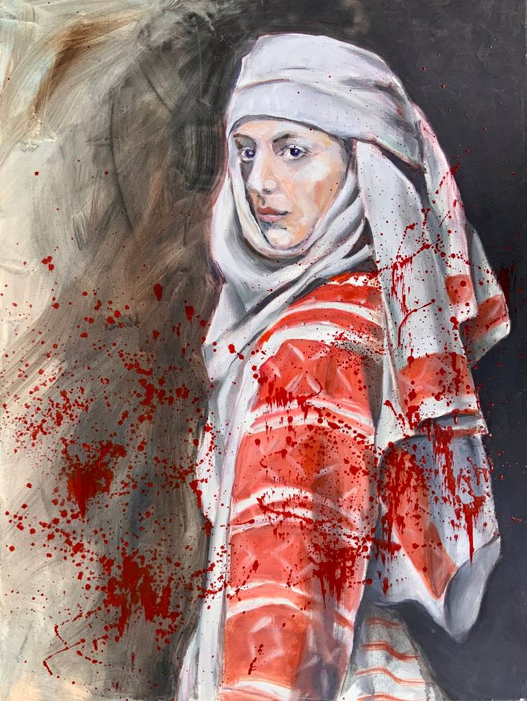 Between Stillness and Storm Painting by Alexandra Jagoda | Saatchi Art