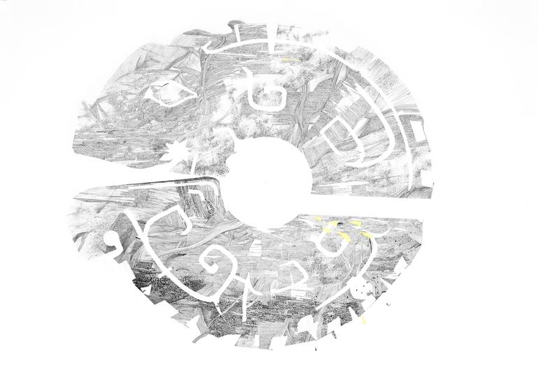 Talisman I Drawing by Katarzyna Budka | Saatchi Art