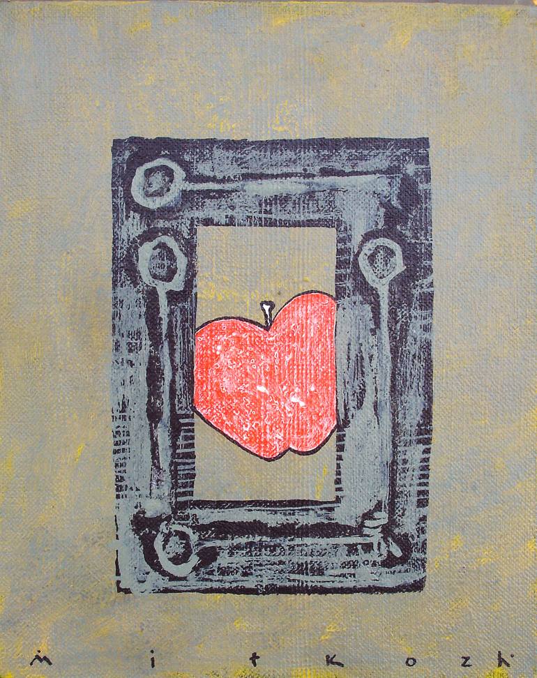 sign 37 Painting by Mitko Zhelezarov | Saatchi Art