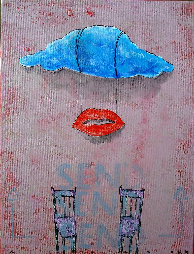 The kiss Painting by Mitko Zhelezarov | Saatchi Art