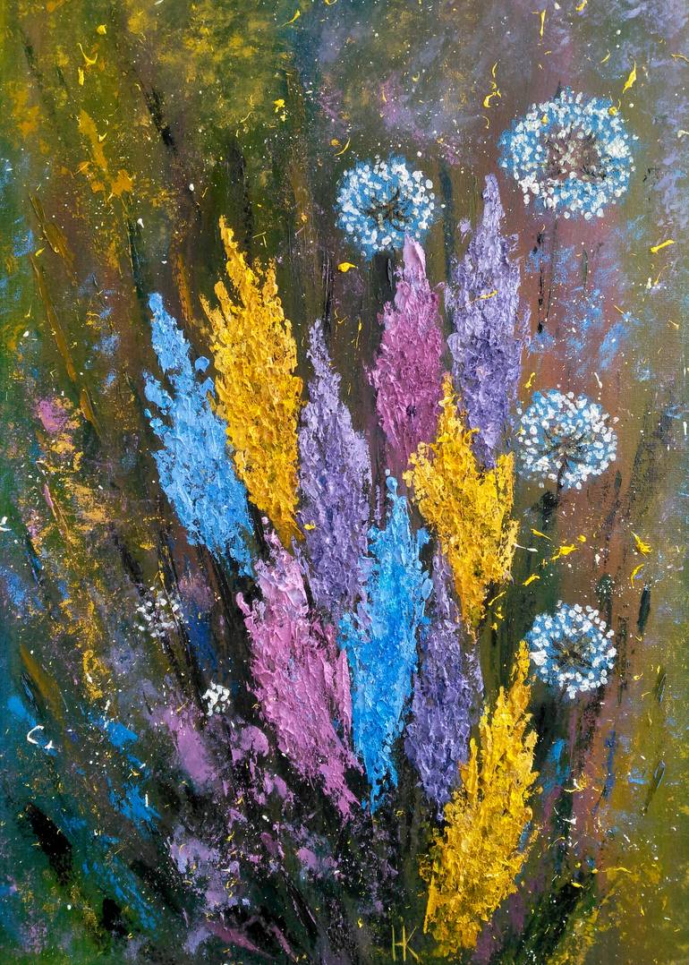 Enjoy the summer45*60cm\18*24 Painting by Halyna Kirichenko | Saatchi Art