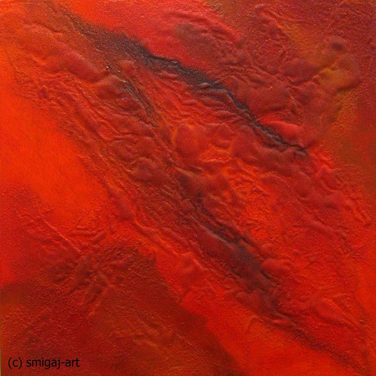 Rot I Painting by Hanni Smigaj | Saatchi Art