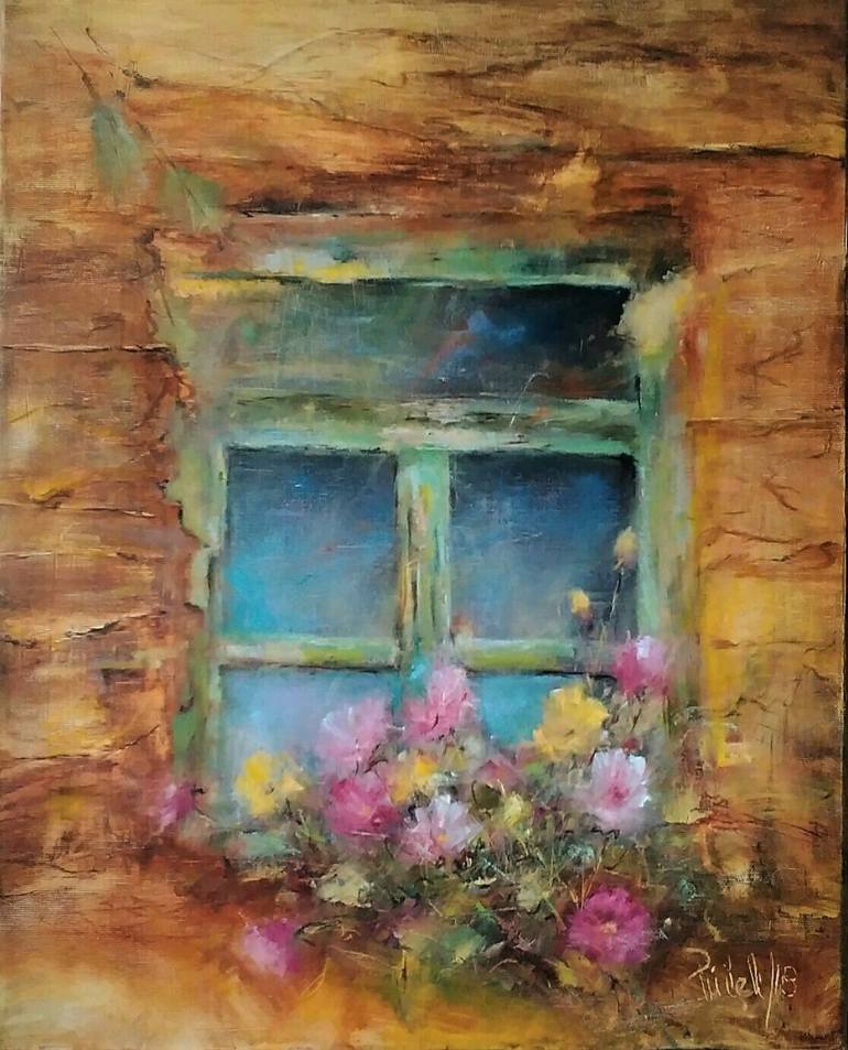 The small window Painting by Milos Pucek | Saatchi Art