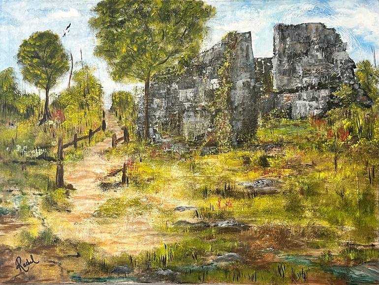 Hard Rock Painting by Rachel Gore | Saatchi Art