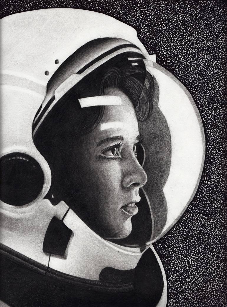 Astro Drawing by Alkeam Cooke | Saatchi Art