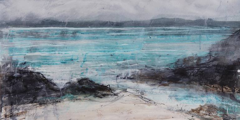 Listening to the Seals. From the Singing of the Seals Painting by susie ...