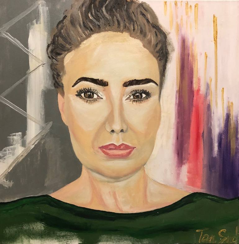 OLGA OVCHINNIKOVA Painting by Tatsiana Sudas | Saatchi Art