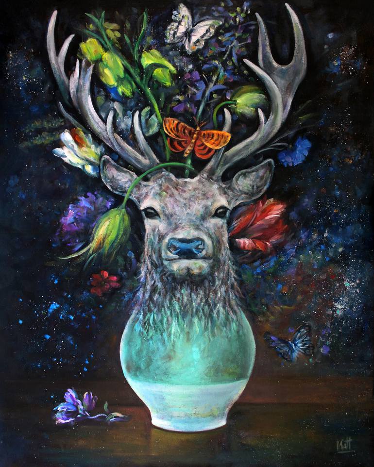 Medley Painting by Pierre Elliott Matte | Saatchi Art