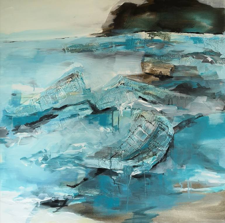 Yearning for home Painting by Birgit Gunther | Saatchi Art