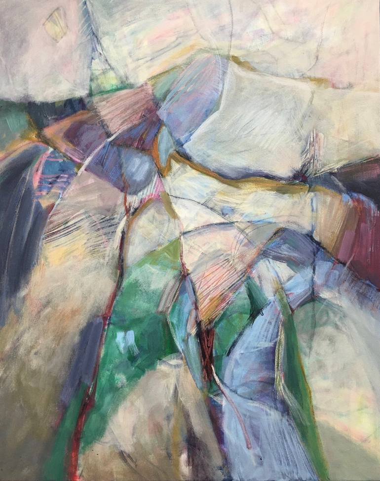 Through Me Painting by Leslie Green | Saatchi Art