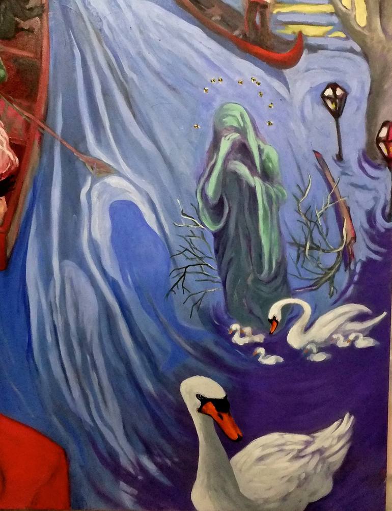 Miss Pythia in Paris as The Seine Breaches Its Banks - unfinished ...