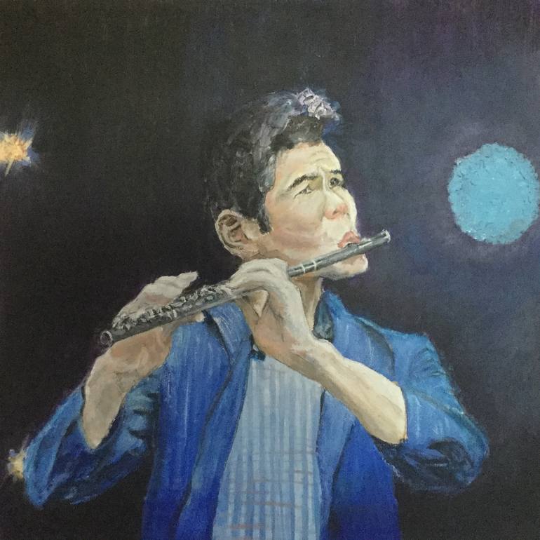 Flooty Tooty Painting by Jo Mayo | Saatchi Art