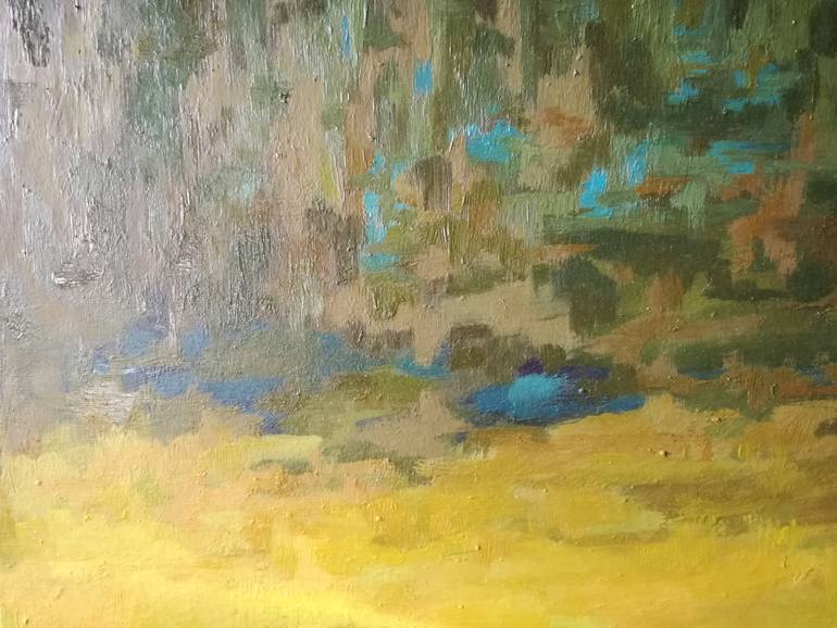 Danube landscape Painting by Jordan Tsonev | Saatchi Art