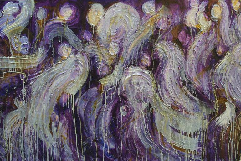 Of Angels Painting by Lauri Matisse | Saatchi Art