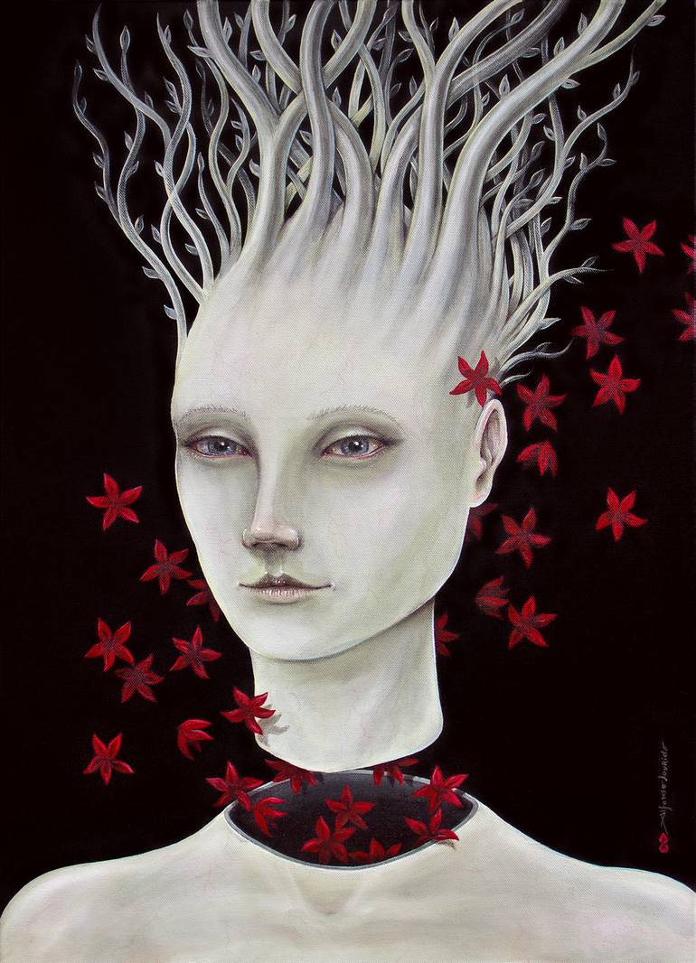 Releasing Emotions Painting by Alfonso Lourido | Saatchi Art