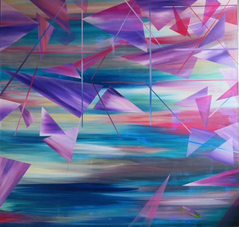 Blessing foreseen Painting by Charlie Kelly | Saatchi Art