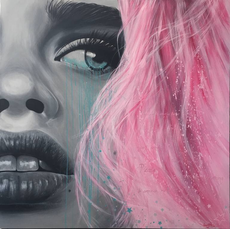 Alibi Painting by Leesa Gray-Pitt | Saatchi Art