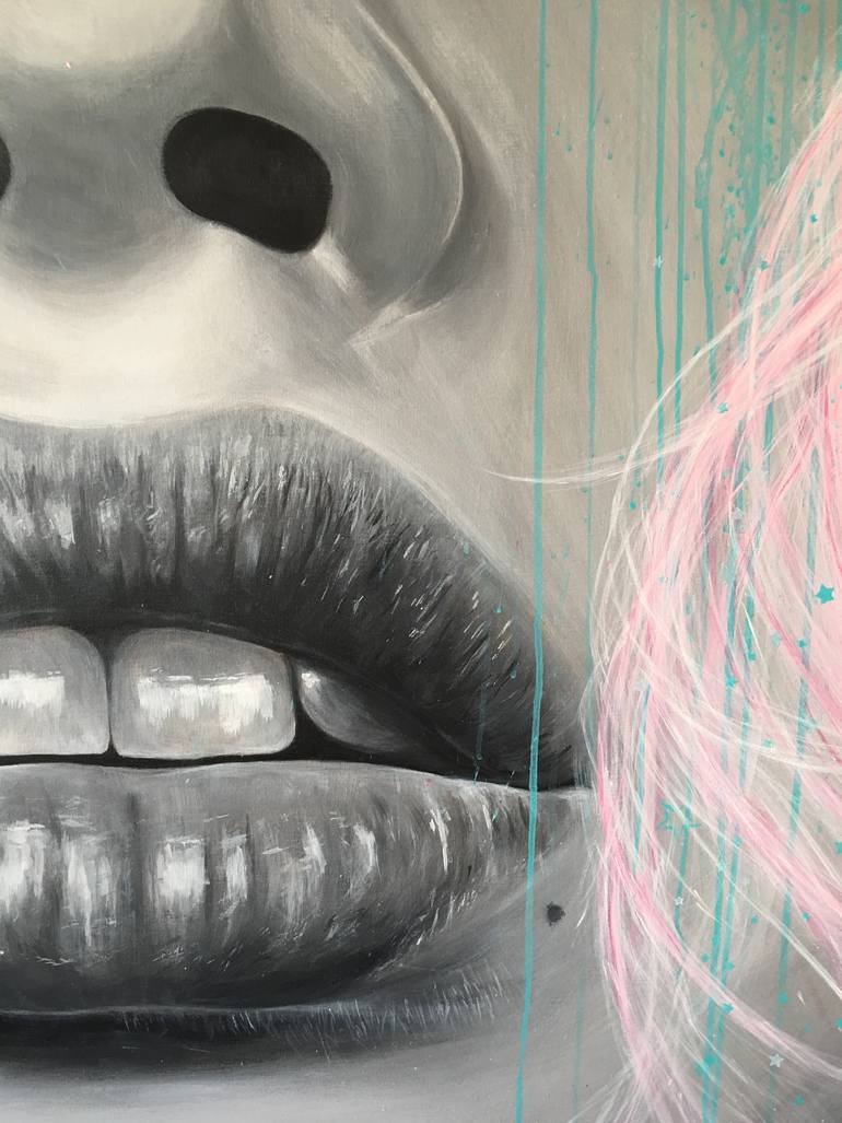 Alibi Painting by Leesa Gray-Pitt | Saatchi Art