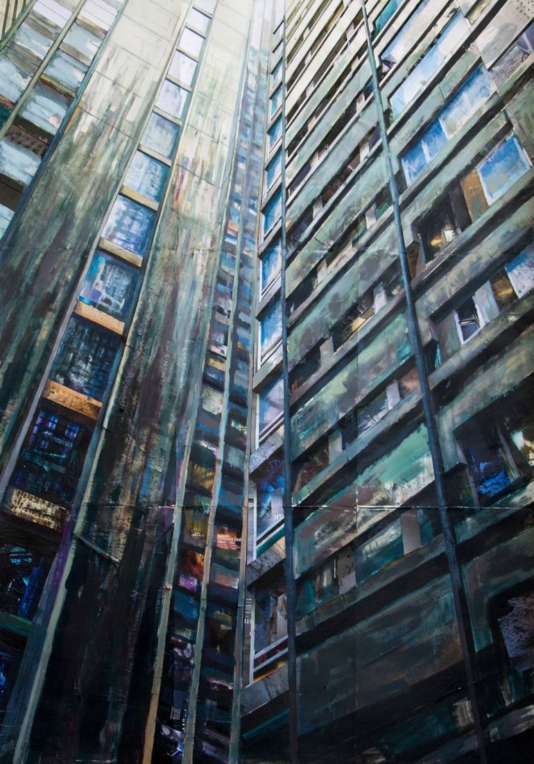 Block 23 Collage by Stefan Petronijevic | Saatchi Art