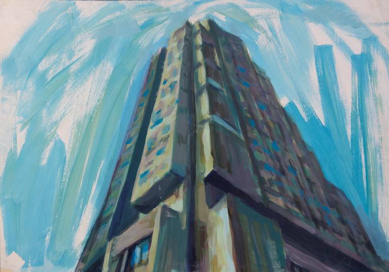 From series Eastern Gate Painting by Stefan Petronijevic | Saatchi Art